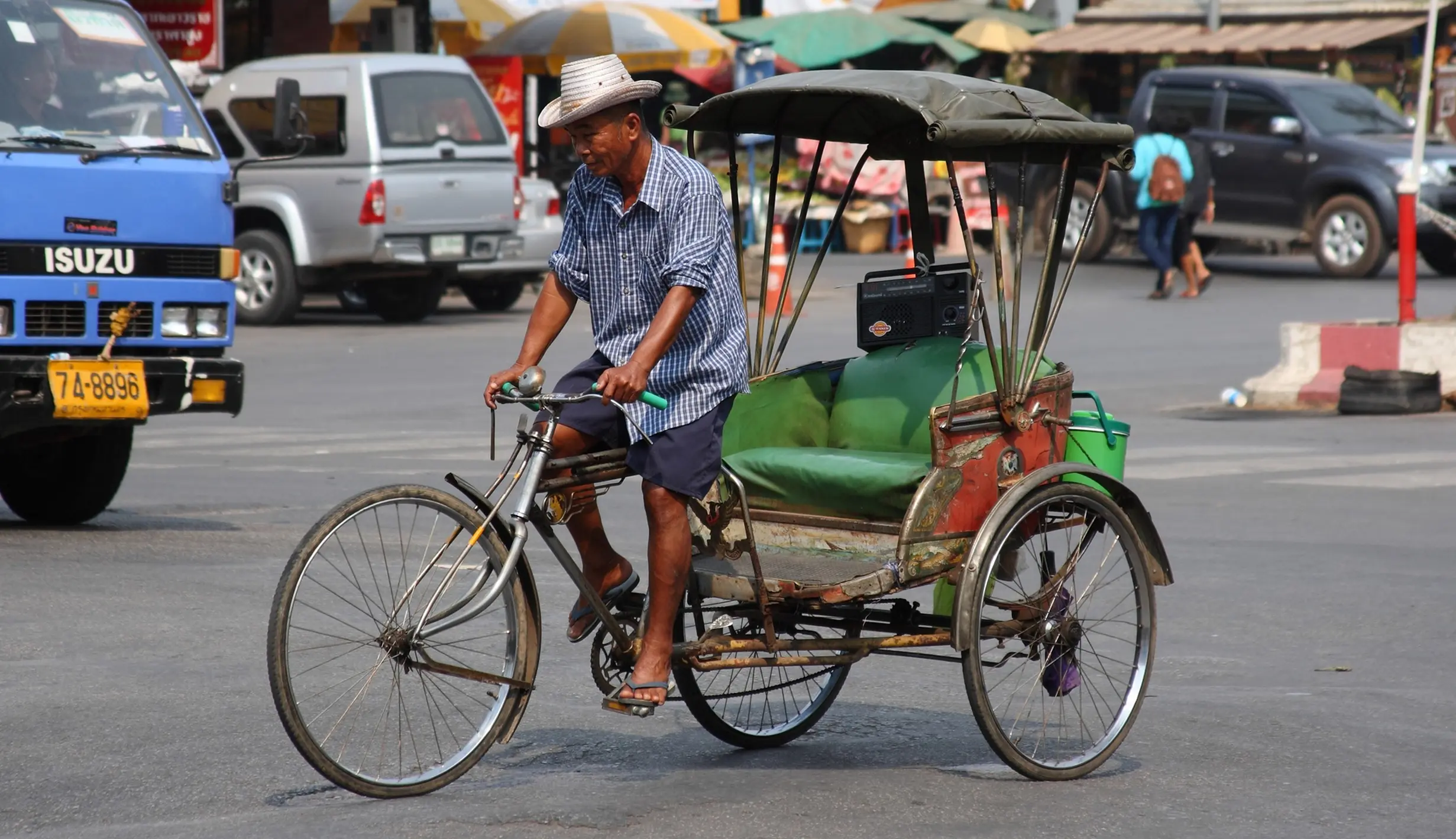 10 Becak Unik dan Keren di Dunia - Foto Liputan6.com