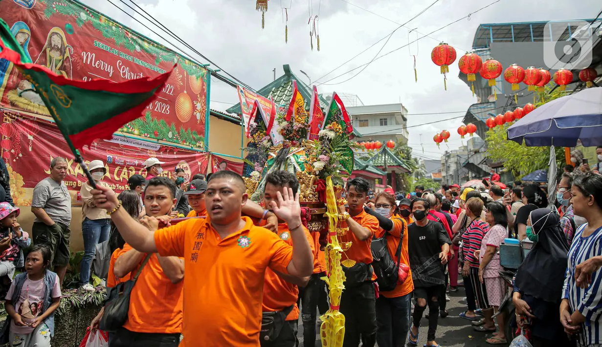 Kemeriahan Festival Cap Go Meh 2023 di Jakarta - Foto Liputan6.com