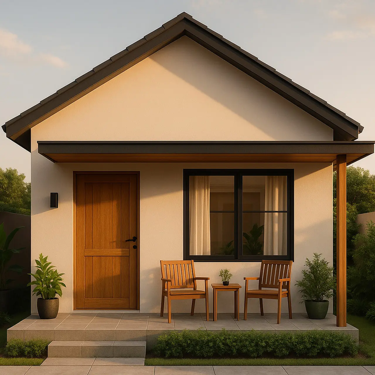 13 Desain Rumah Sederhana 6x8 Meter Gaya Minimalis, Inspirasi Hunian ...