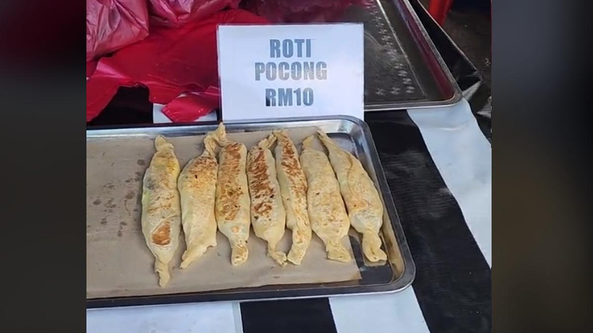 Roti Pocong Viral di Malaysia, Patung Pocong Bikin Jantungan Jadi Daya ...