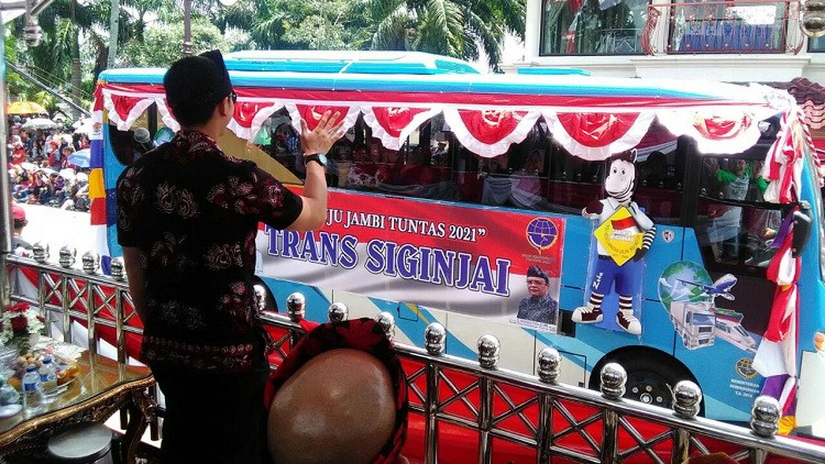 Trans Siginjai, Wajah Baru Angkutan Massal di Jambi - Regional Liputan6.com