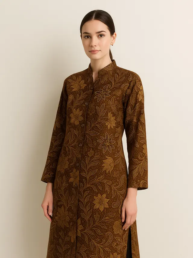 8 Model Tunik Batik Kerja 2025 yang Selalu Dicari Banyak Orang ...