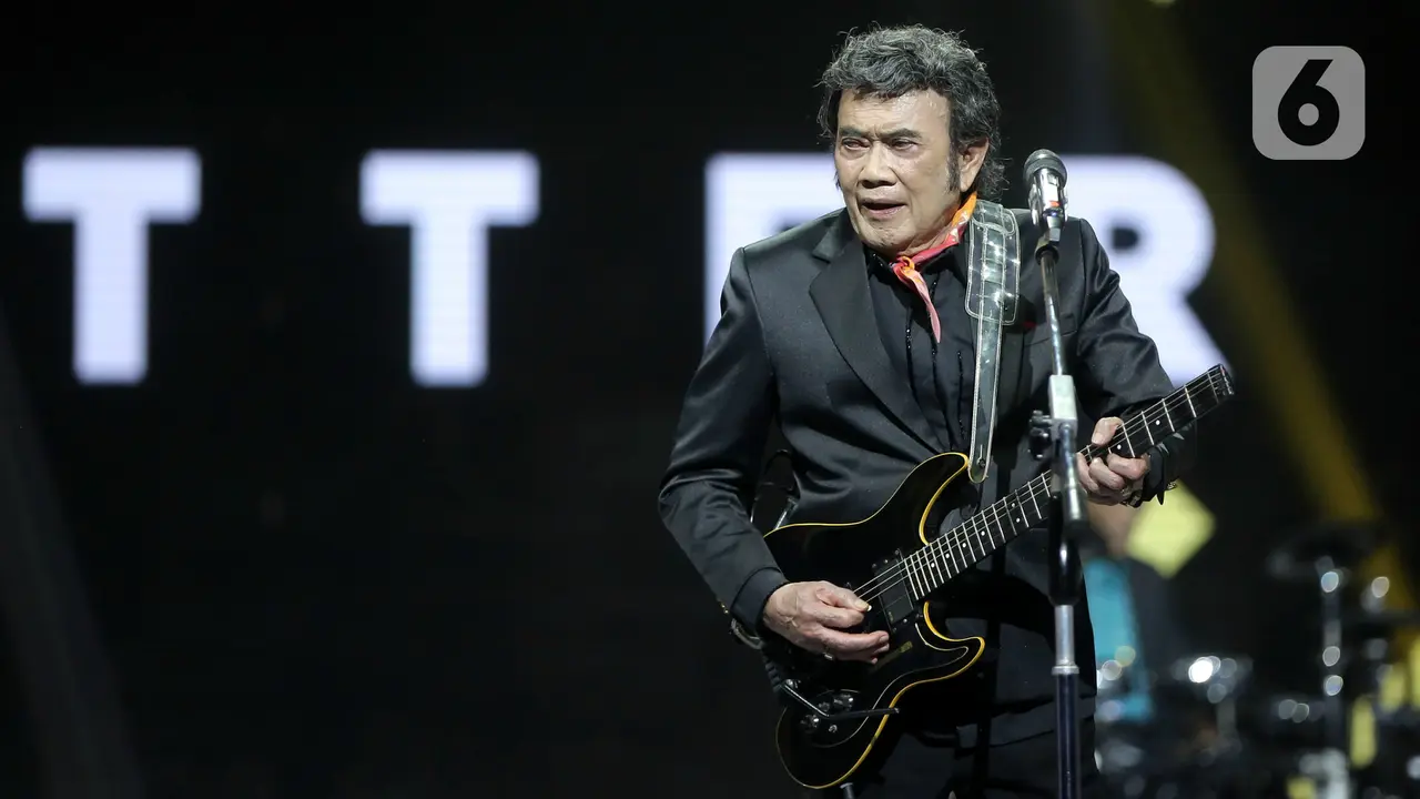 6 Fakta Peralatan Manggung Rhoma Irama Basah Akibat Hujan, Sampai Batal Manggung di Resepsi 1 ...