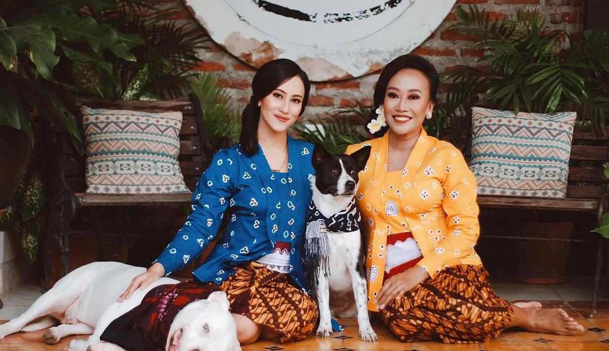 Potret Janissa Pradja Istri Mike Lewis Pakai Kebaya, Blasteran Jawa-Panama