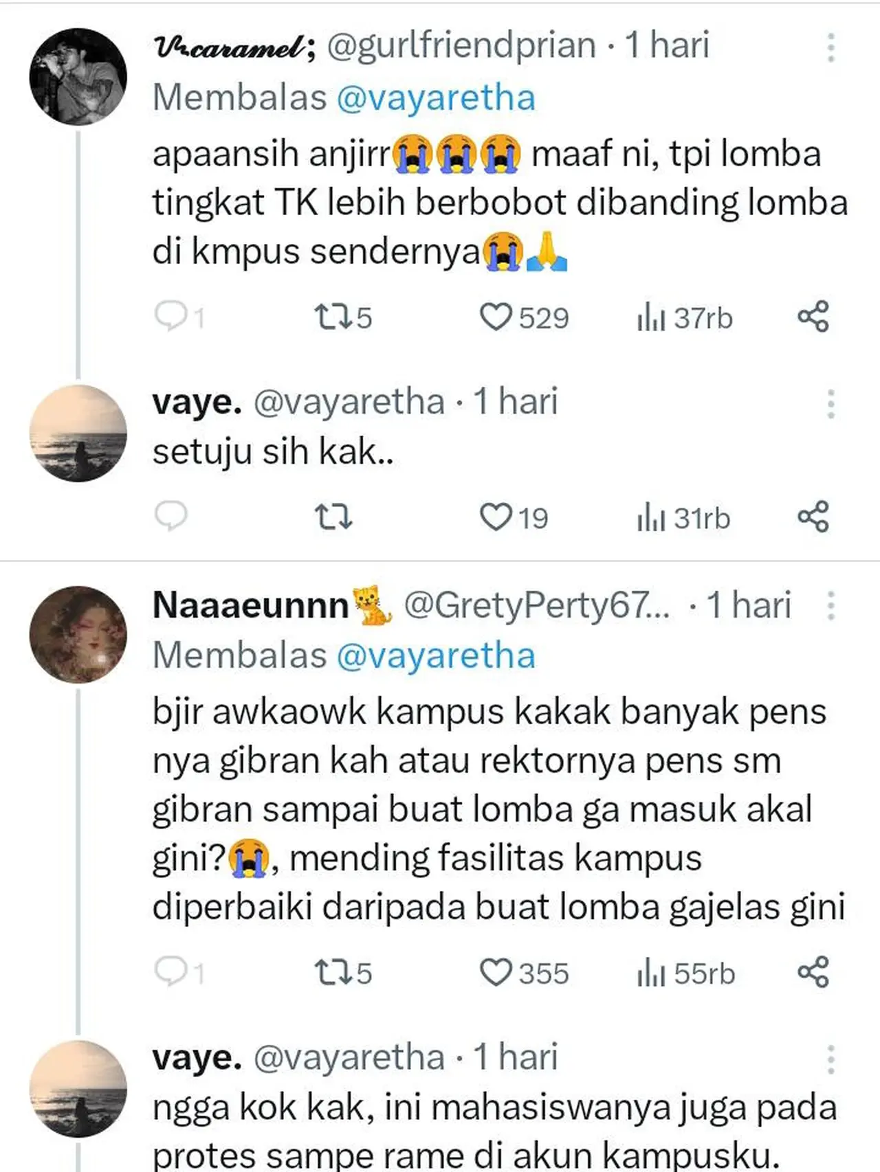 Lomba Senyum Mirip Gibran Rakabuming Berhadiah Rp50 Juta Digelar Kampus ...