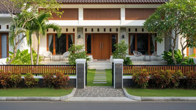 8 Desain Fasad Rumah Sederhana agar Tampak Lebih Besar dari Aslinya ...