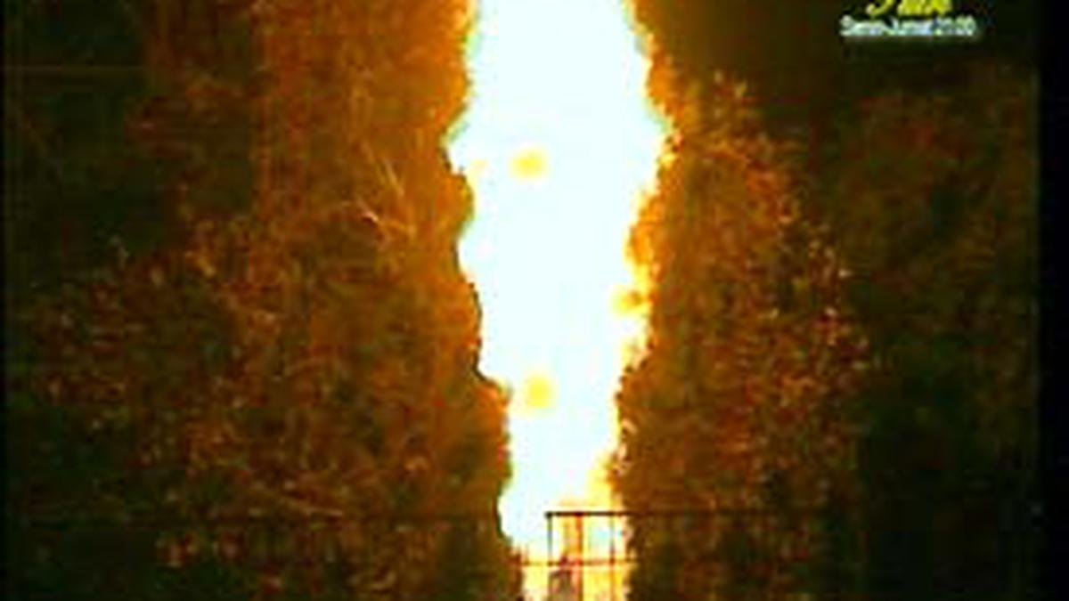 Semburan Api Keluar dari Pipa Gas - News Liputan6.com