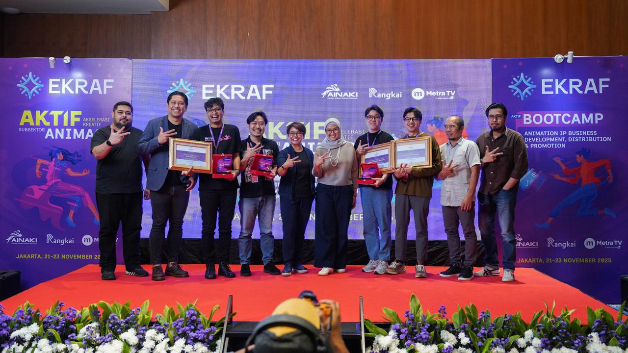 6 Film dan IP Animasi Hasil Bootcamp AKTIF Kemenkraf Siap Melenggang ke Pasar Asia, Apa Saja?