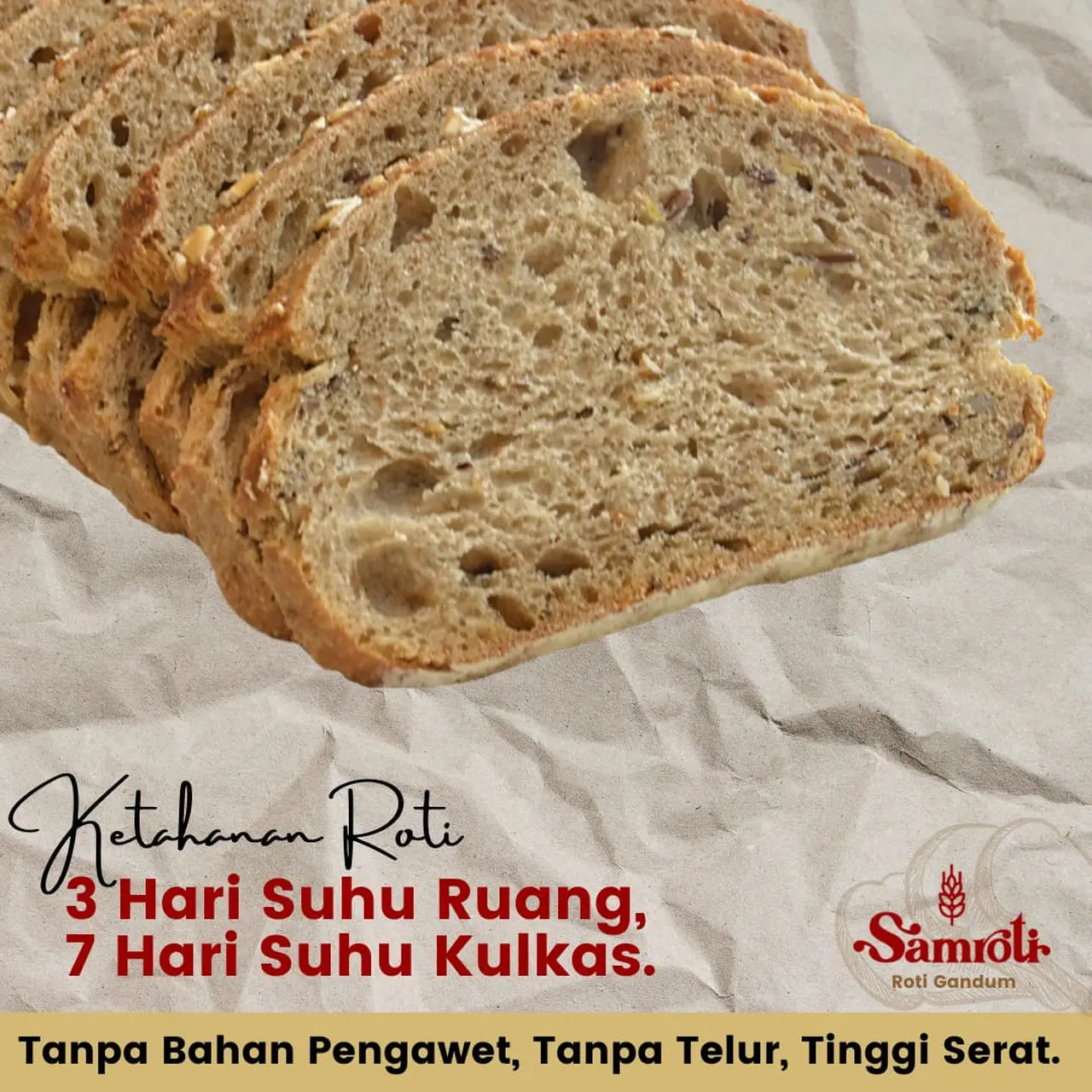 Berbahan Gandum Utuh, Samroti Malang Punya 12 Varian Roti yang Menggoda ...