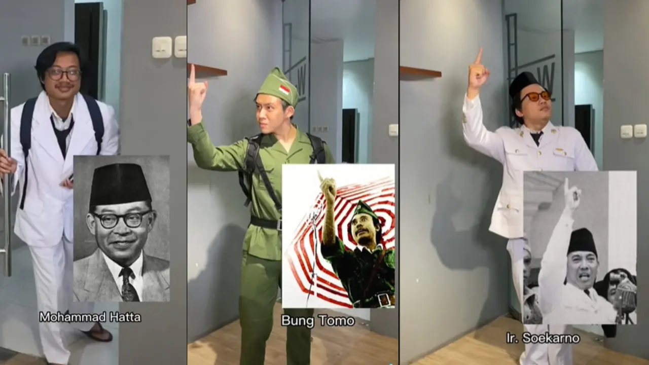 Cara Kreatif Peringati Hari Pahlawan, Warga TikTok Cosplay Jadi Pejuang ...