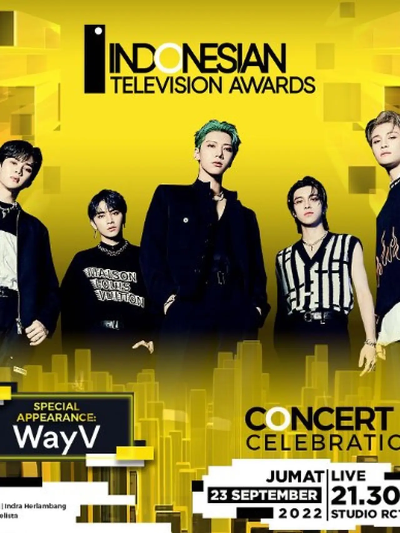 Boyband Korea WayV Meriahkan Concert Celebration Indonesian Television ...
