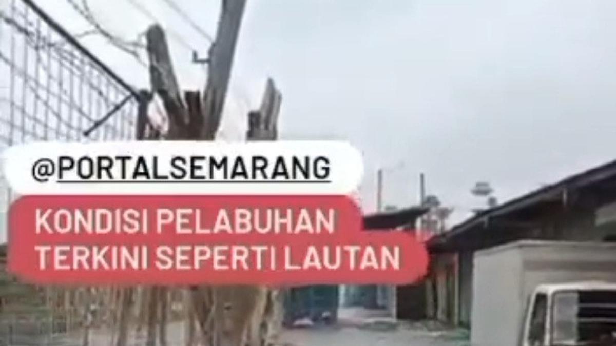 5 Kondisi Terkini Tanggul Laut Tanjung Mas Semarang Jebol hingga Picu Banjir Rob