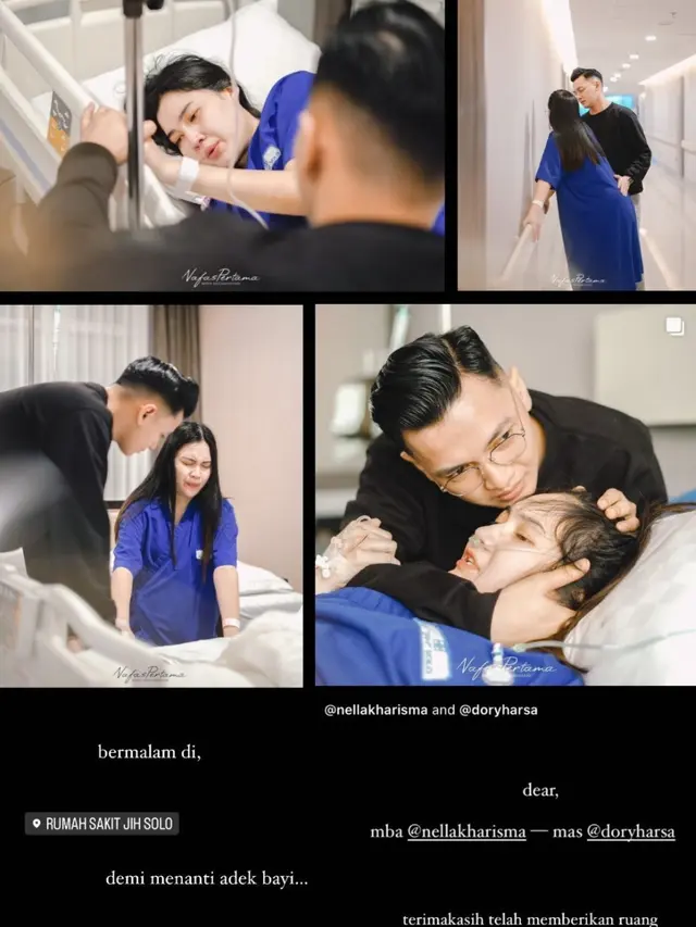 6 Potret Persalinan Kedua Nella Kharisma, Lahir di Tanggal Cantik - Hot Liputan6.com