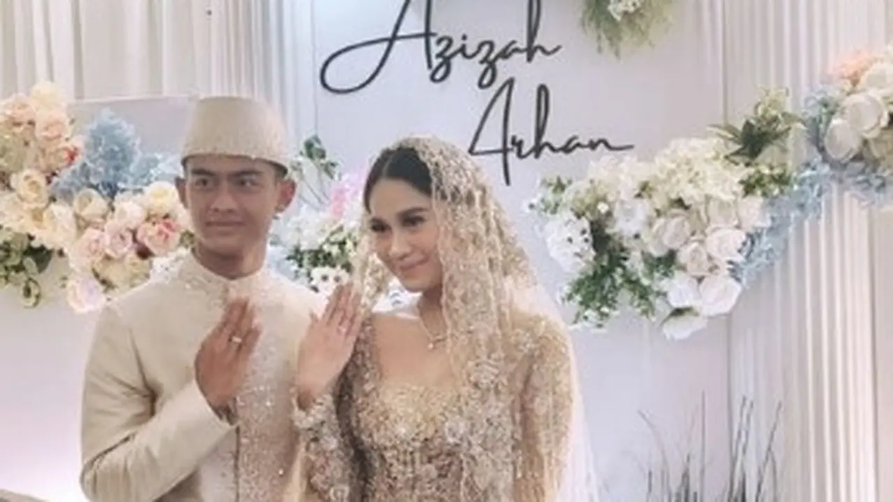 Pratama Arhan Resmi Nikahi Azizah Salsha, Desainer Asky Febrianti Ungkap Detail Kebaya Pengantin ...
