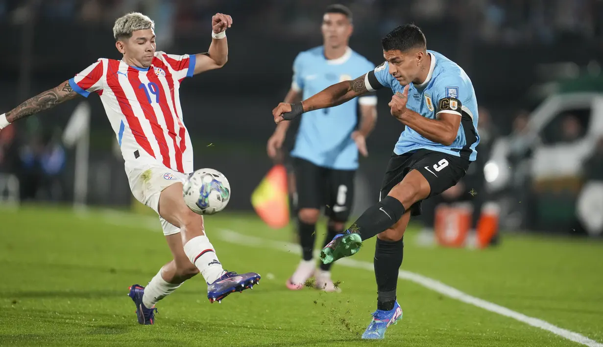 Kualifikasi Piala Dunia 2026 Uruguay Vs Paraguay, Tanpa Gol, Tanpa ...