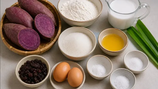 Resep Kue Lumpur Ubi Ungu, Tekstur Lembut dan Legit