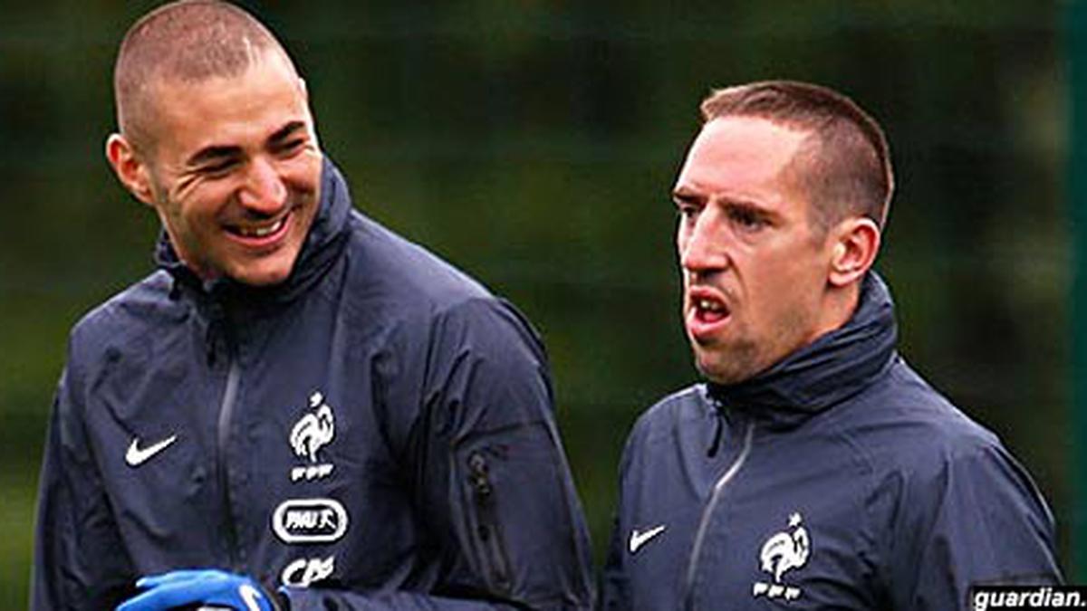 Sewa Pelacur ABG, Ribery-Benzema Disidang
