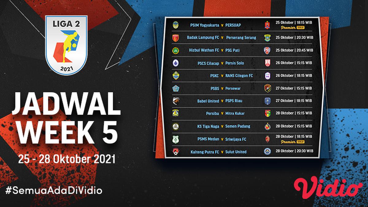 Jadwal dan Link Live Streaming Streaming Liga 2 2021: PSBS Vs Persewar ...