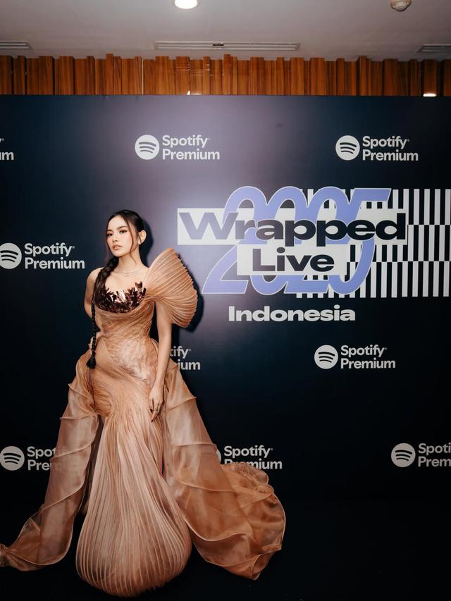 6 Potret Mahalini di Spotify Wrapped Live Indonesia 2025, Pakai 2 Gaun ...