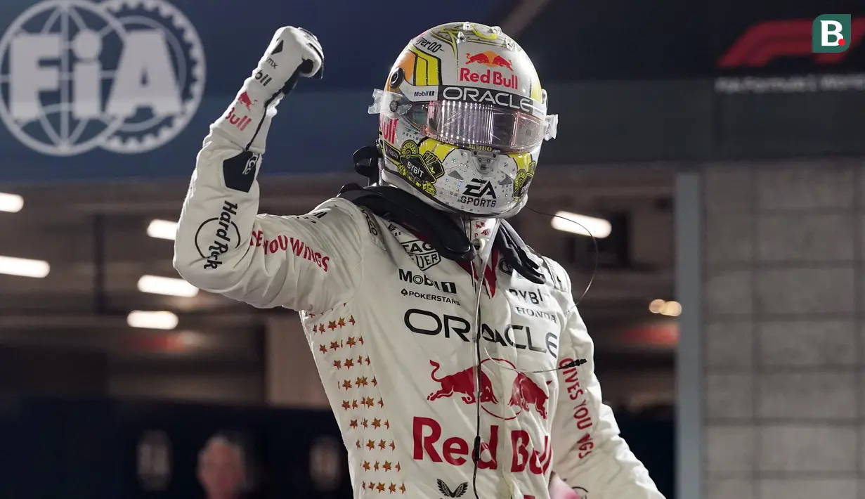 Foto: Max Verstappen Juarai Formula 1 GP Las Vegas 2023 yang Penuh Drama - Ragam Bola.com