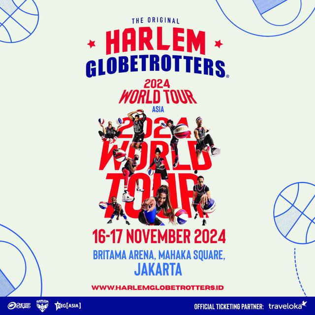 Tim Basket Harlem Globetrotters Datang ke Jakarta, Tiket Mulai Dijual ...