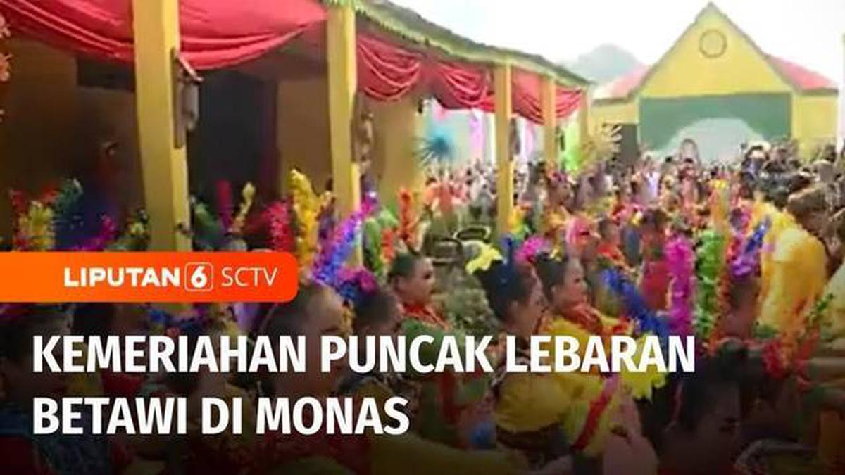 VIDEO: Puncak Acara Lebaran Betawi di Monas Ramai Dikunjungi Warga - TV ...