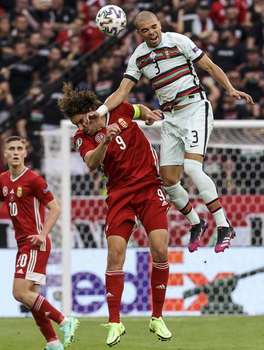 FOTO: Cristiano Ronaldo Cetak Dua Gol, Portugal Sikat Hungaria 3-0 ...
