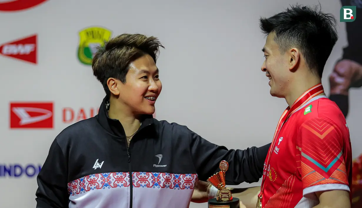 Foto: Momen Akrab Legenda Bulutangkis Indonesia, Liliyana Natsir dan Sang Juara Ganda Campuran ...