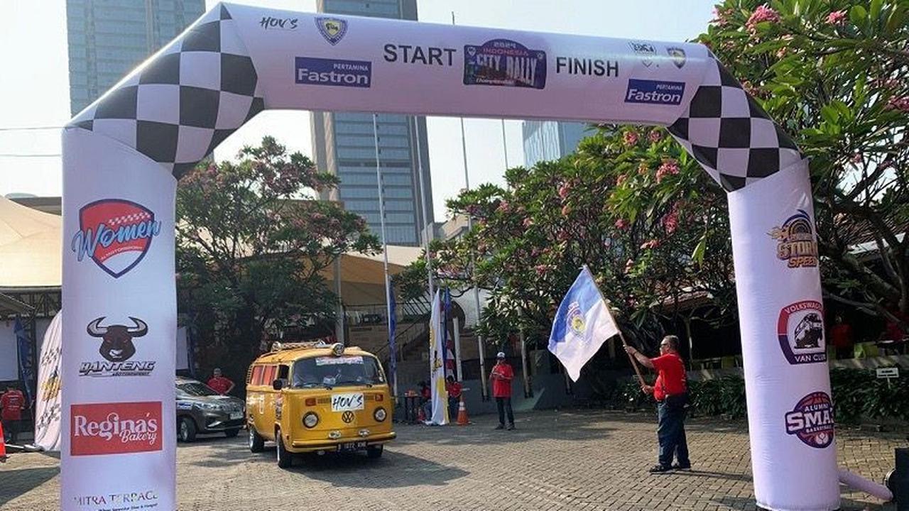 Puluhan Peserta Ramaikan HOV’S Jakarta City Rally 2024