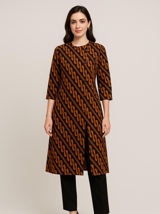 7 Inspirasi Batik Motif Parang Modern untuk Kerja, Tampil Rapi dan ...