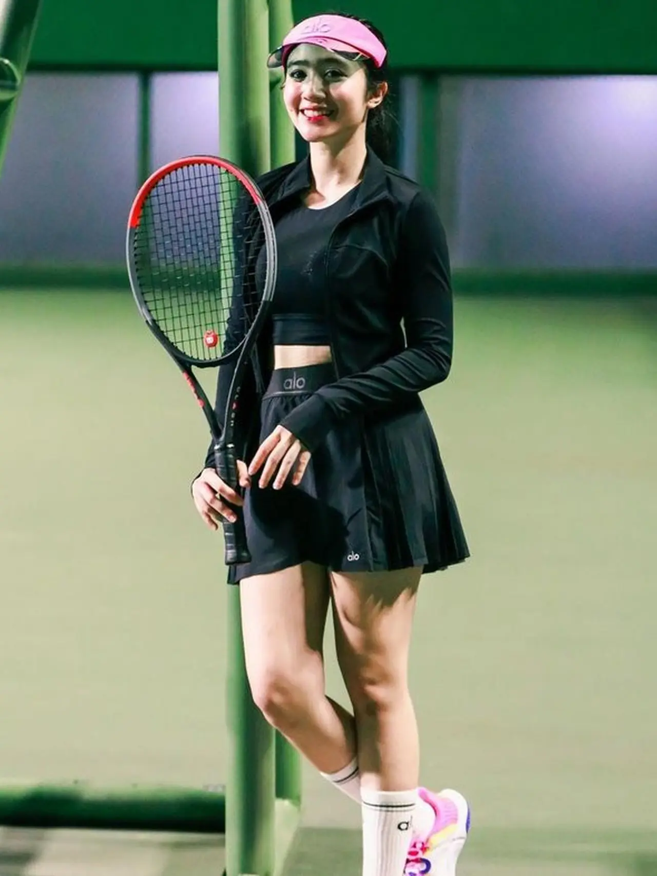 Memesona, Ini 6 Potret Febby Rastanty Saat Main Tenis