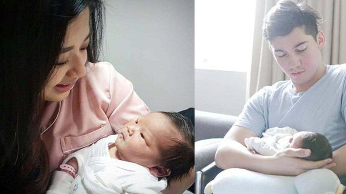 Potret Cute Anak Franda dan Samuel Zylgwyn, Namanya Juga Unik Lho ...