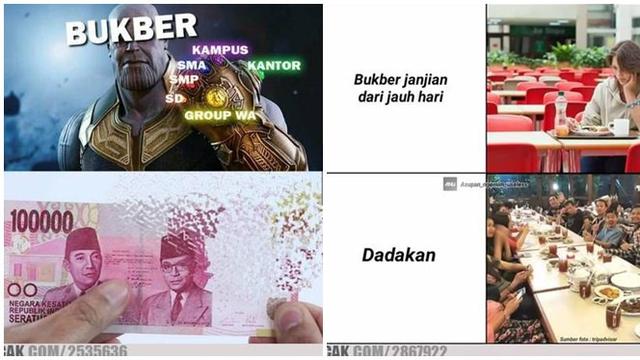 Penuh Hambatan, 10 Meme Rencana Bukber Ini Bikin Ikut Ngangguk - Hot ...