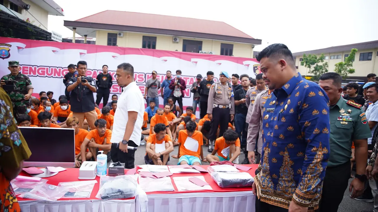 Basmi Geng Motor dan Begal di Kota Medan, Deninteldam I/BB Sebar Anggota - Regional Liputan6.com