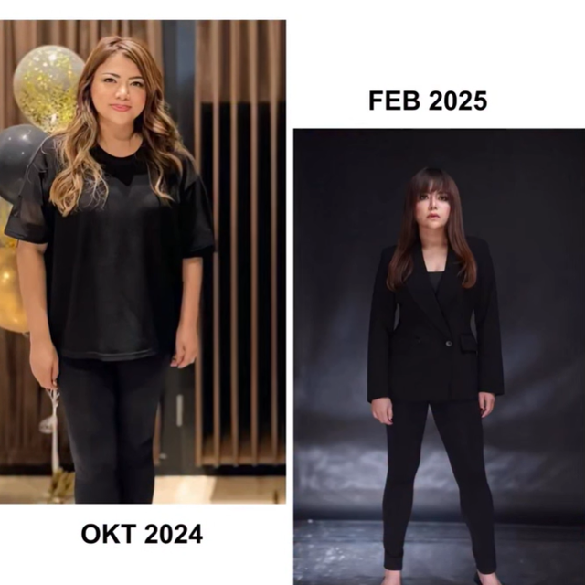 Makin Langsing, 6 Potret Terbaru Wina Natalia dari Ukuran XL ke XS Ini ...