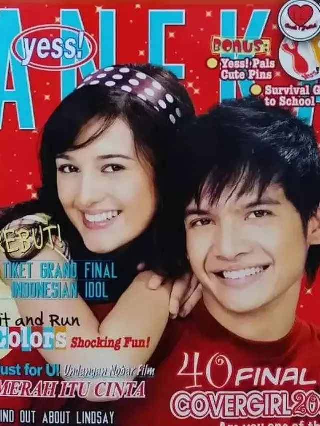 6 Foto Jadul Julie Estelle Saat Jadi Cover Model Majalah, Curi Perhatian - Hot Liputan6.com