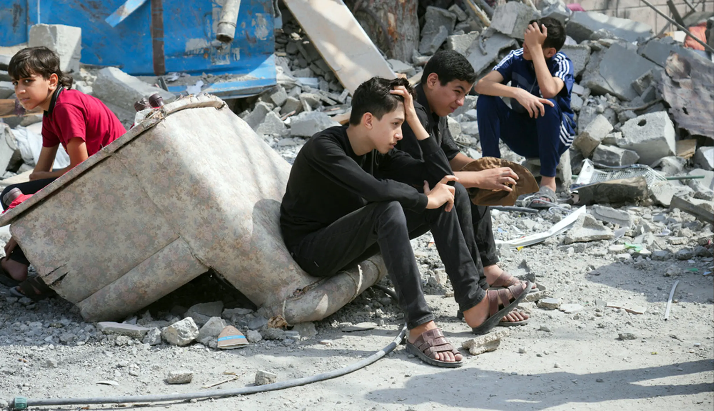 Duka Anak-Anak Palestina di Tengah Kekacauan Perang Hamas - Israel ...