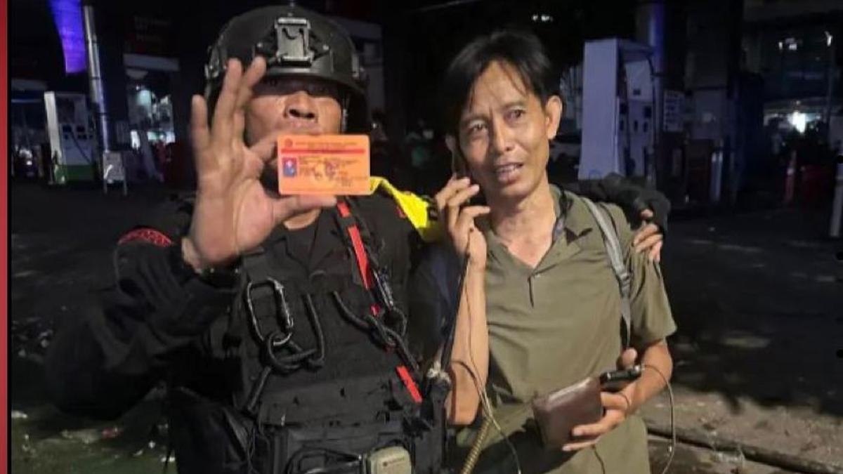 TNI Ungkap Percakapan Brimob saat Interogasi Anggota BAIS di Demo Rusuh ...