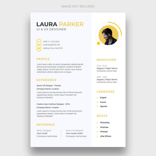 7 Contoh CV Menarik dan Modern, Fresh Graduate Wajib Coba - Hot ...
