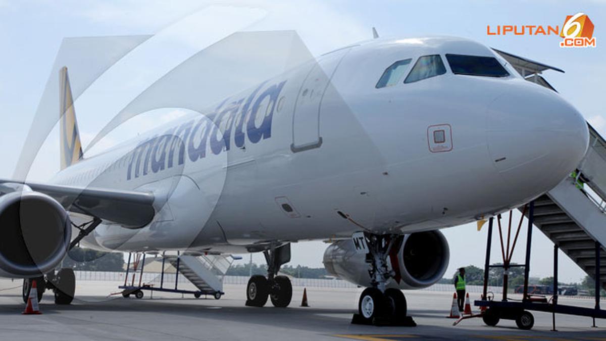 FOTO: Uhuy... Mandala Punya Airbus Baru - Bisnis Liputan6.com