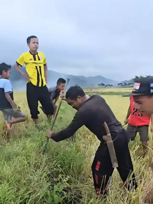 7 Potret Aksi Betrand Peto Berburu Tikus di Kampung, Pegang Segepok Enggak Geli - Hot Liputan6.com