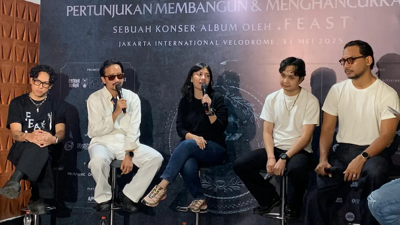 Lirik Lagu Arteri dari .Feast, Ciptaan Trio Produser Laleilmanino ...