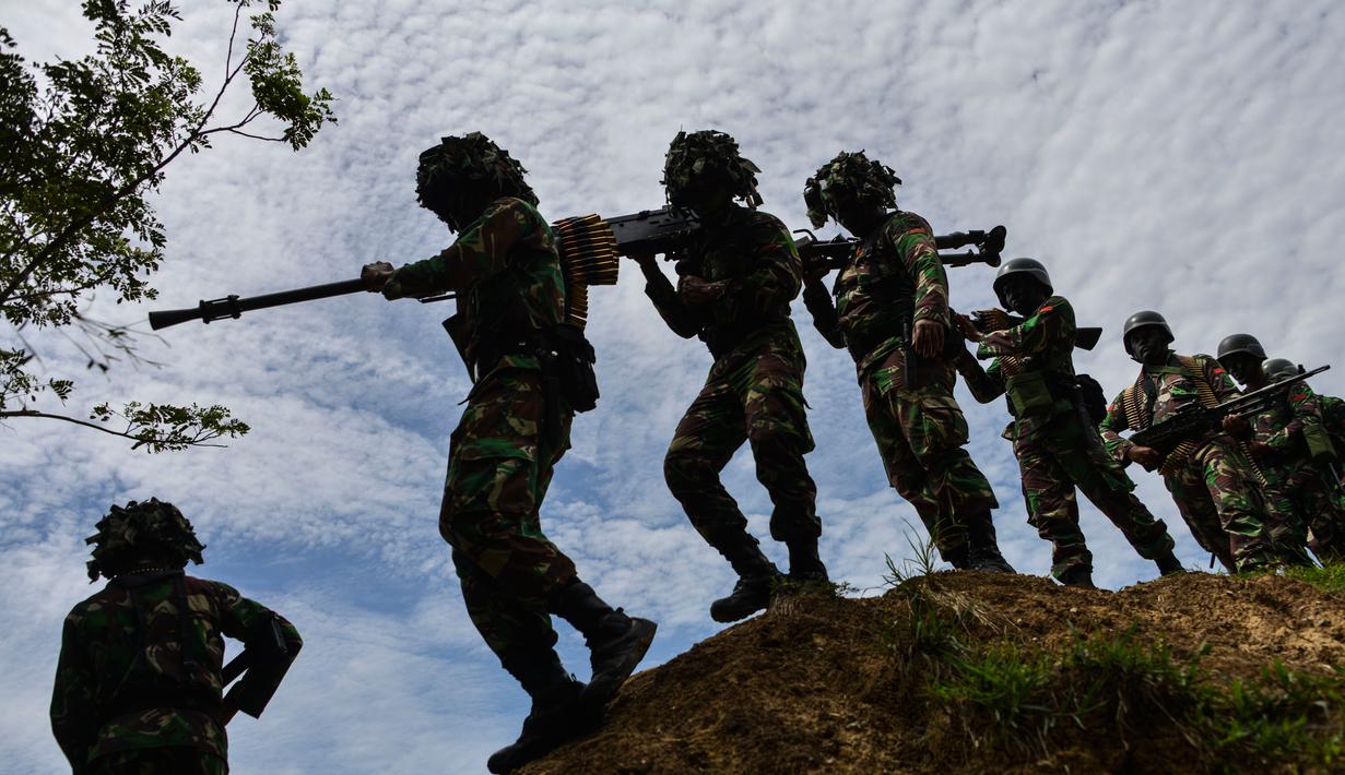 FOTO: Melihat Latihan Menembak Prajurit TNI di Aceh - Foto Liputan6.com