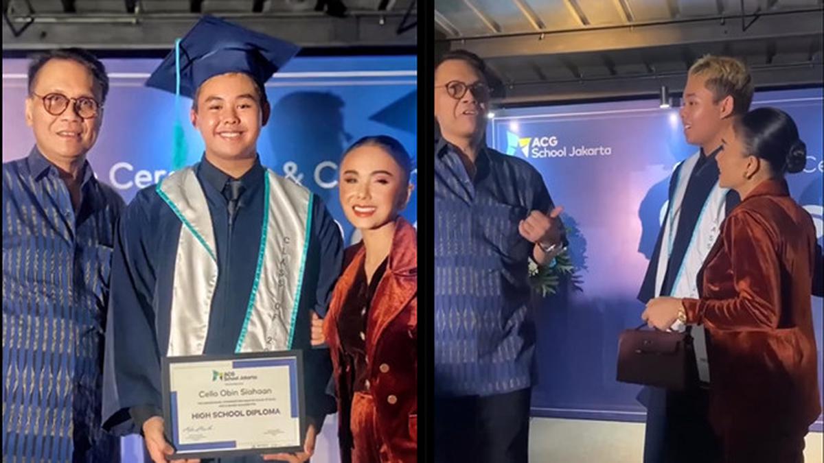 Potret Yuni Shara dan Mantan Suami Kompak Hadiri Wisuda Anak - Photo Fimela.com