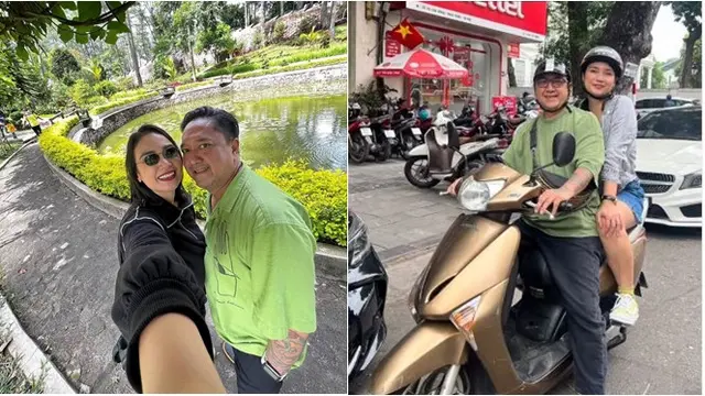 6 Potret Feby Febiola yang Kerap Diajak Liburan Suami Usai Sembuh dari ...