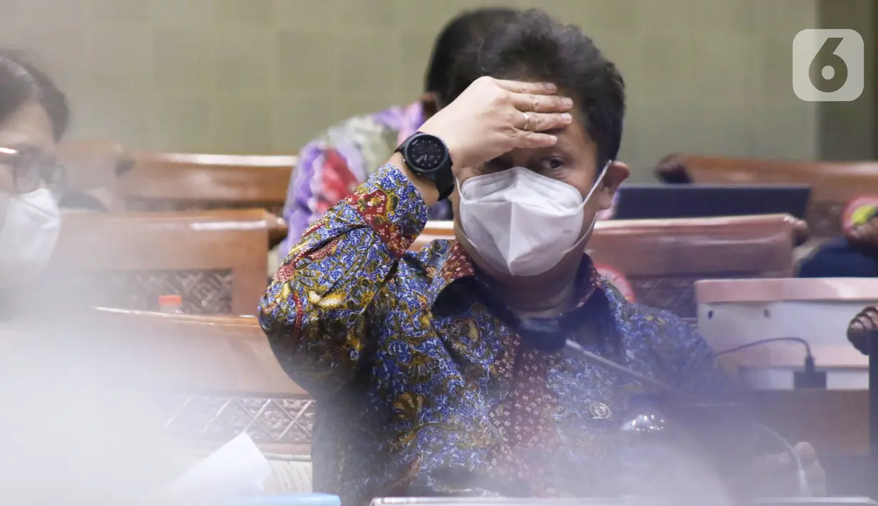 Foto Menteri Kesehatan Rapat Bareng Komisi Ix Dpr Foto Liputan6