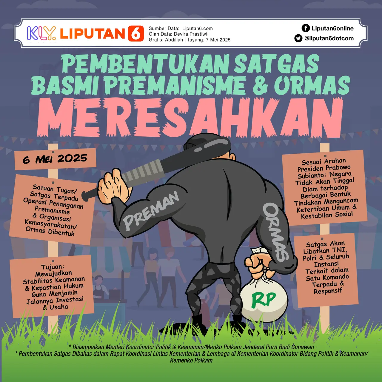 Pramono Gandeng Aparat Penegak Hukum Berantas Premanisme Berkedok Ormas di Jakarta - News ...