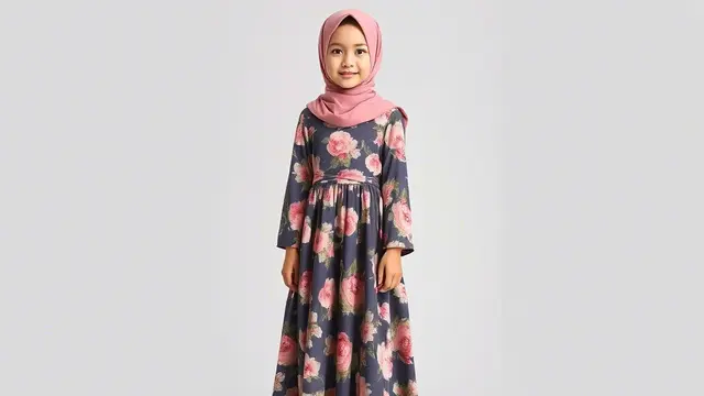 7 Rekomendasi Baju Model Gamis Anak Perempuan, Gaya Trendi di 2025 ...