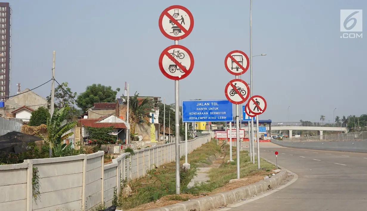FOTO: Hore, Tol Cijago Beroperasi Akhir September 2019 - Foto Liputan6.com