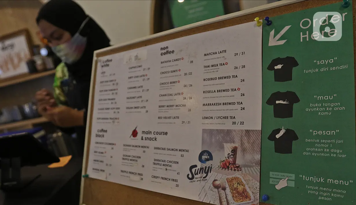 FOTO: Menikmati Sensasi Ngopi di Kedai Sunyi - Foto Liputan6.com